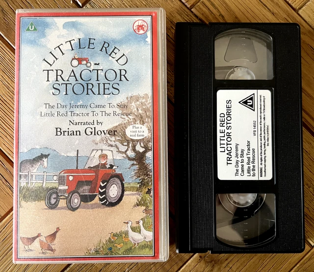 LITTLE RED TRACTOR Stories - VHS TV Kids Childrens Cartoon Brian Glover ...