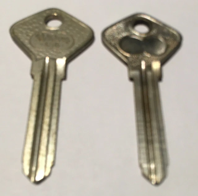 FIAT 500/600 1ST Series Door Key Blank Börkey 456 SAFE Profile AF3B 115 ...