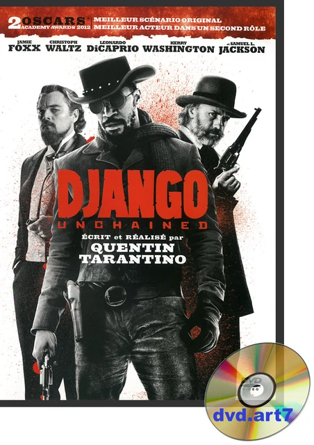 DVD : DJANGO UNCHAINED - de Quentin Tarantino - Jamie Foxx - Leonardo ...