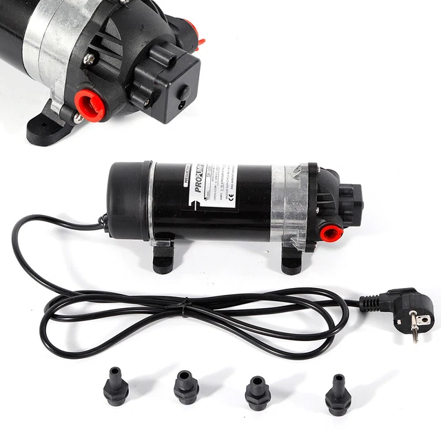 220V 160PSI POMPA Acqua Autoadescante A Membrana DP-160M 100w 5.1-5.5 L ...