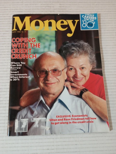MONEY MAGAZINE MAY 1980 Coping With The Credit Crunch Milton And Rose ...