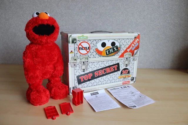 Tickle Me Elmo 10th Anniversary Elmo Sesame Street £2499 Picclick Uk
