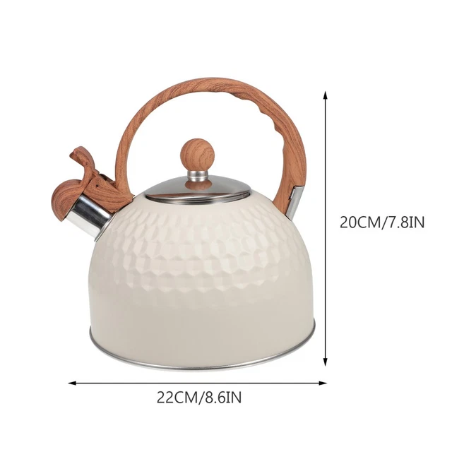 KETTLE FOR INDUCTION Cooktop Modern Tea Stovetop Kettles Stainless ...
