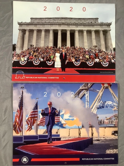 OFFICIAL DONALD TRUMP wall calendars 2020 & 2025 & Inauguration ...