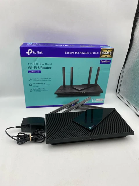 TP-LINK AX1800 WIFI 6 Router V4 (Archer AX21) - Dual Band Wireless ...