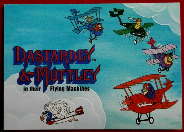 HANNA-BARBERA - CARD #16 - DASTARDLY AND MUTTLEY - CARDZ 1994 £7.99 ...