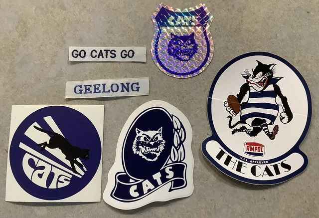 VFL MEMORABILIA RETRO Geelong Ampol Original 1970’s,sticker Only Free ...
