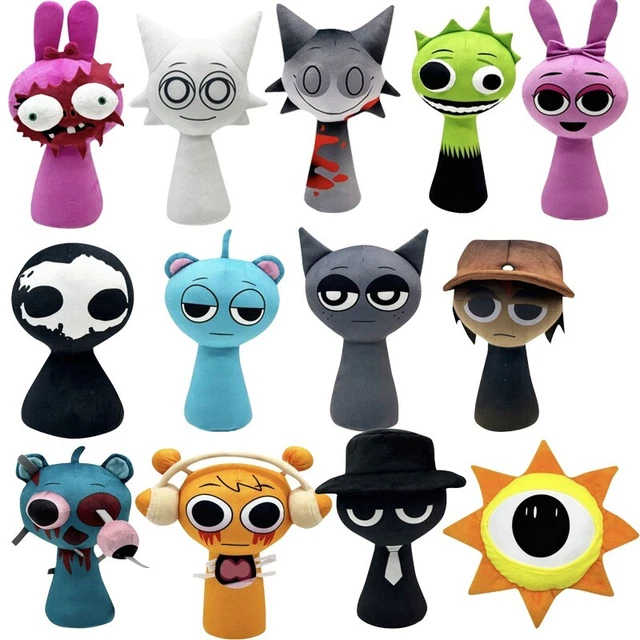 NEW SPRUNKI PLUSH Toy Simon Oren Winda Sprunki Character Doll Plush Toy ...
