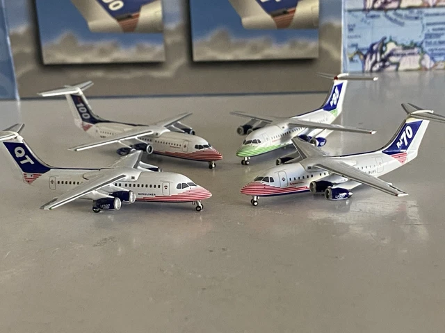 JET-X BAE SYSTEMS Avro RJ-70, RJ-85, RJ-100, RJ-85QT 1:400 JX332S Set ...