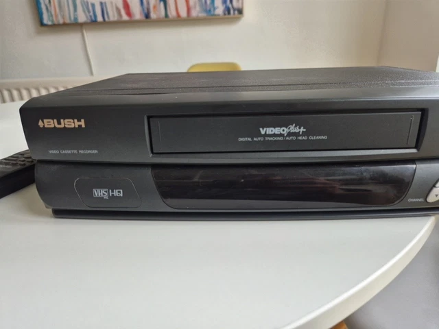 BUSH VCR817VPT DIGITAL HQ VHS Video Cassette Recorder With Remote ...