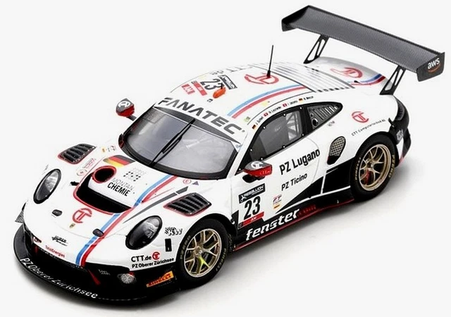 2021 PORSCHE 911 GT3 Spa Schell-Jacoma-Leutwiler-Menzel 1:43 SPARK ...