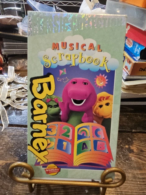 BARNEY - BARNEYS Musical Scrapbook (VHS, 2000, Classic Collection) $8. ...