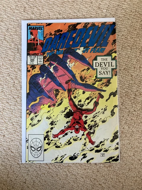 DAREDEVIL MAN WITHOUT Fear Vol.1 #266 Ann Nocenti, John Romita Jr ...
