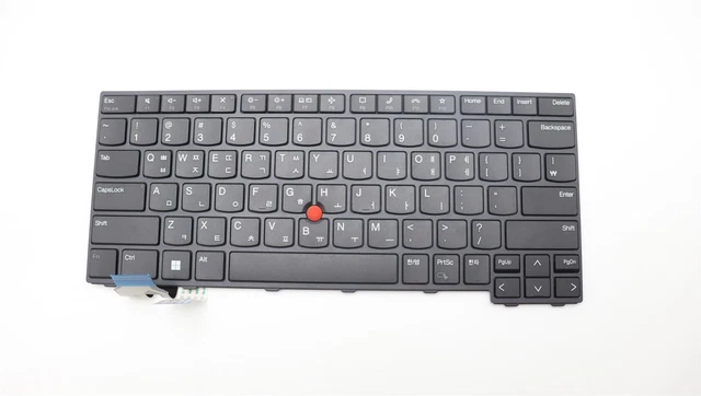 LENOVO THINKPAD L14 Gen 4 L14 gen 3 T14 Keyboard Korean Black ...