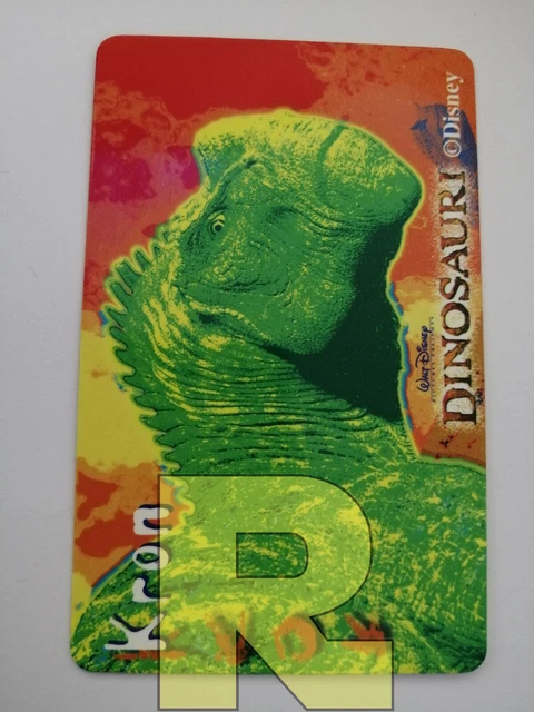 INTERNATIONAL CARD C3 - Tele2 ® The Dinosaurs Disney Kron ® 2001 £1.99 ...