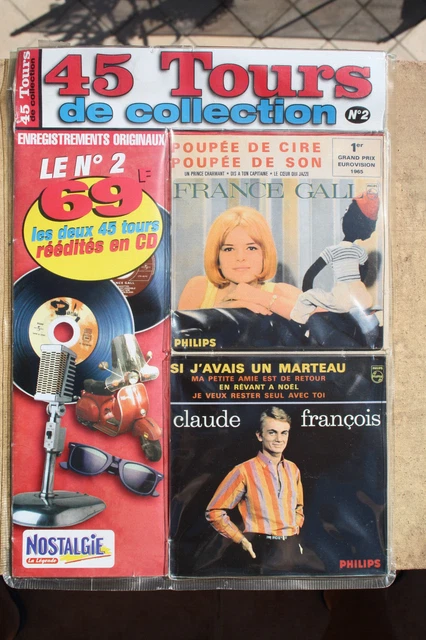 FRANCE GALL,CLAUDE FRANÇOIS,MINI-CDS.SOUS emballage scellé. EUR 15,00 ...