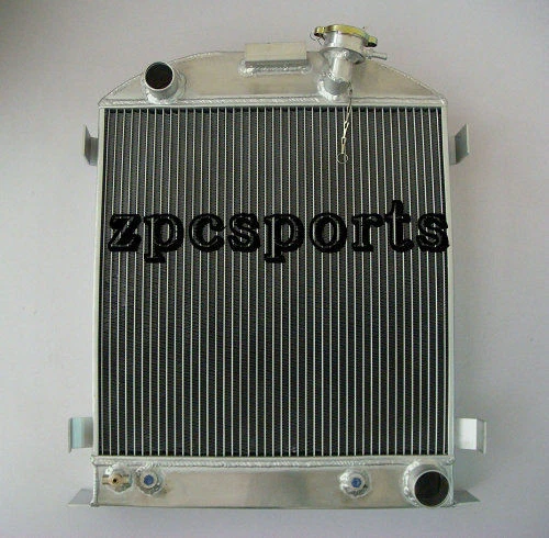 1933-1934 ALUMINUM RADIATOR chopped-Chevy-Engine Ford-Grill-Shells 3 ...