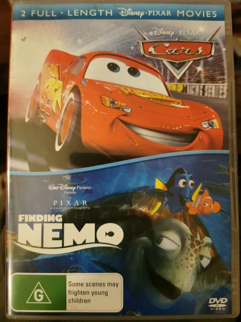 DISNEY PIXAR CARS and Finding Nemo DVD 2 Disc collection. $16.50 ...