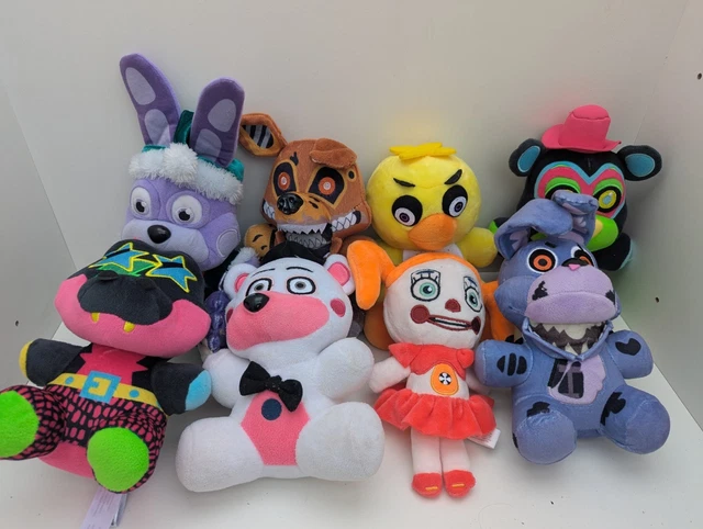 FIVE NIGHTS AT Freddys Fnaf Plush Soft Toys Bundle Funko Cawthon Sister ...