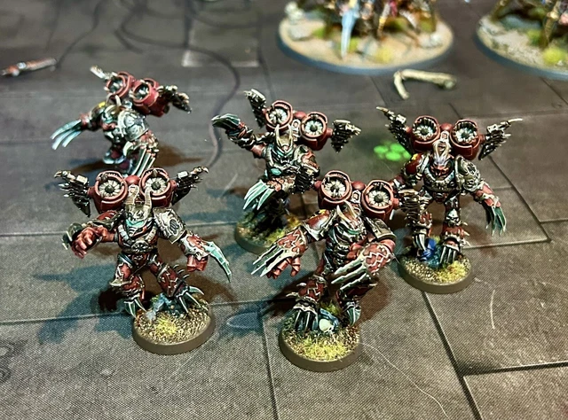 WARHAMMER 40K PRO painted Chaos Warp Talons World Bearers x5 EUR 50,00 ...