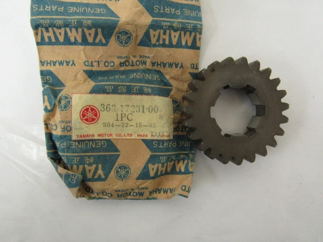 NOS YAMAHA OEM 3rd Wheel Gear(23T) 1973-1974 SC500 363-17231-00 $43.72 ...