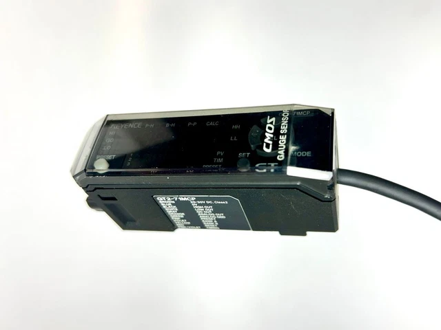 KEYENCE GT2-71MCP PNP Measuring Amplifier Din-Schienenmontage+GT2 Cable ...