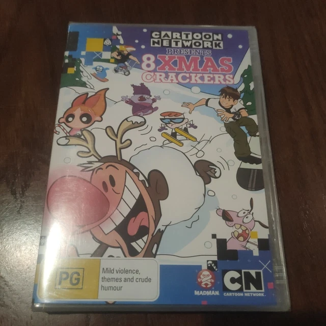 CARTOON NETWORK : 8 XMas Crackers NEW/sealed region 4 DVD (Christmas ...