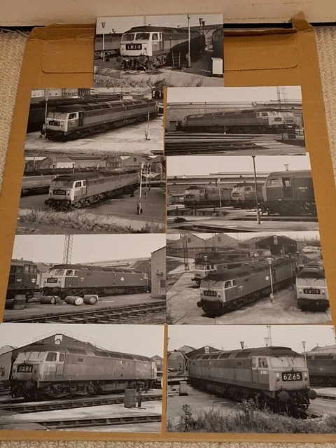 OLD OAK COMMON Pre-Tops Class 47 Railway Loco Photos 6" X 4" X 9. All ...