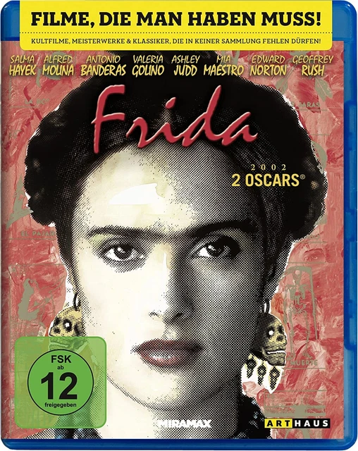 FRIDA - BIOGRAFIE Frida Kahlo Blu-ray Salma Hayek EUR 3,17 - PicClick DE