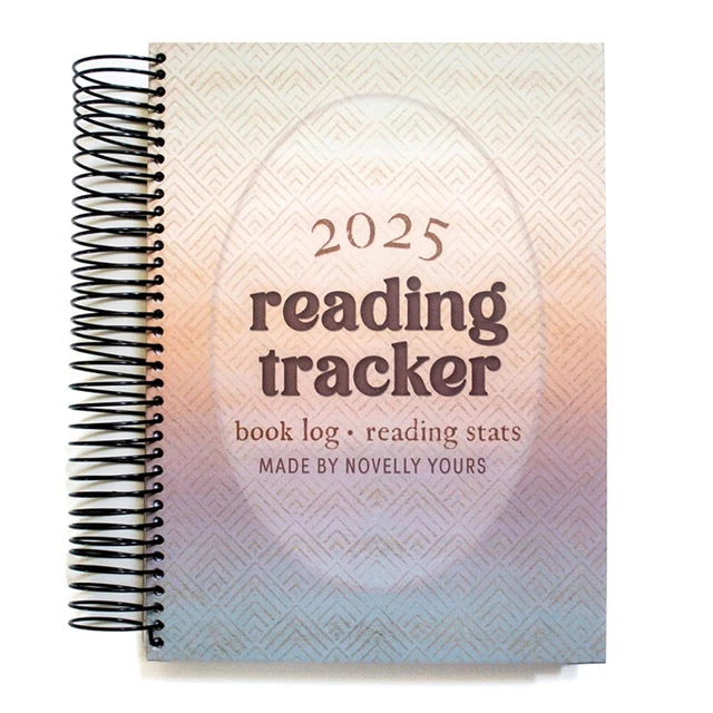 2025 READING TRACKER · Book Log, Reader , Bookish Stats, Bibliophile Gift £13.72 - PicClick UK