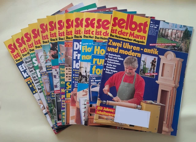 SELBST IST DER Mann - Das Heimwerker-Magazin (Jahrgang 1987) alle 12 ...