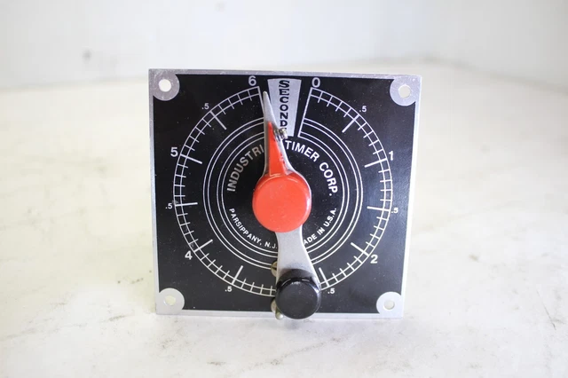 INDUSTRIAL TIMER CORPS H 6 Sec Minuteur 120v 60Hz 831001-031 EUR 163,30 ...