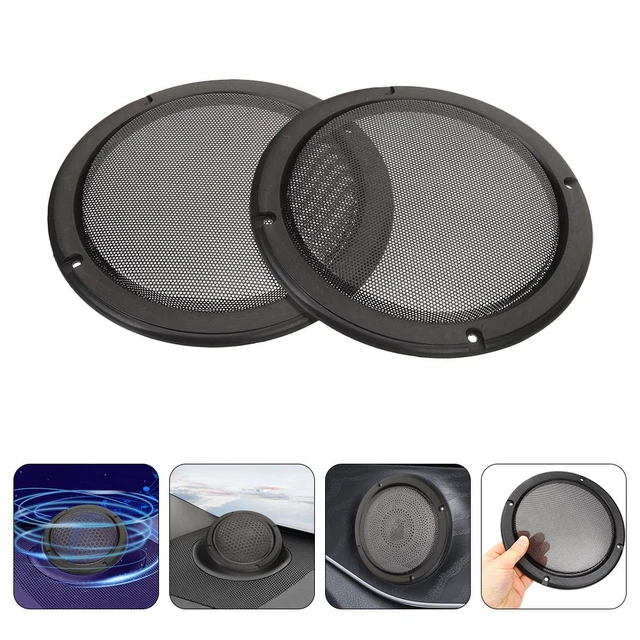 2 PCS CAR Speaker Grill Audio Subwoofer Grille Replacement Covers £11. ...