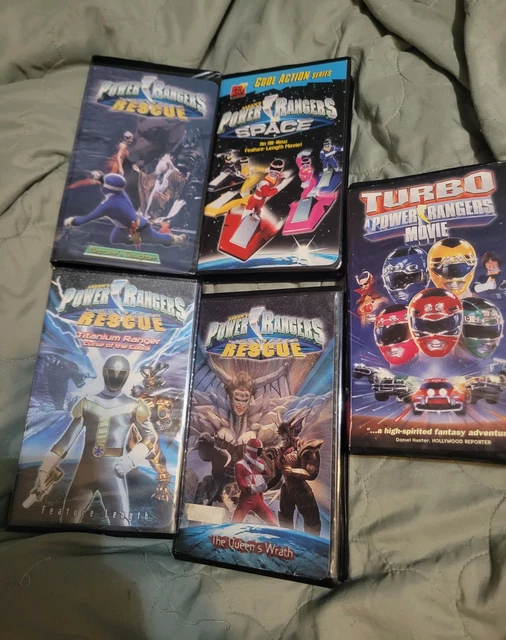 POWER RANGERS VHS Lot Turbo Rescue space Vhs $31.70 - PicClick AU