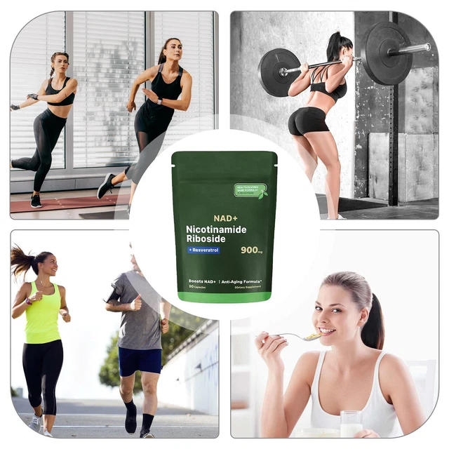 NAD SUPPLEMENT FOR Anti-Aging,Energy,Focus - 80 Capsules NAD £10.59 - PicClick UK