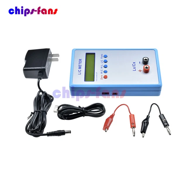 HIGH PRECISION L/C Inductance Inductor Capacitance Multimeter Meter ...
