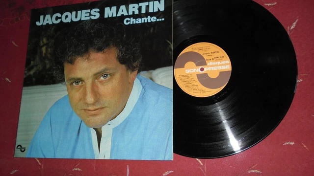 JACQUES MARTIN - Album Ouvrant - 33 Tours - 30 Cm - 10 Titres - EUR 1 ...
