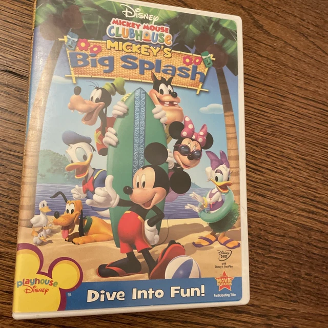 MICKEY MOUSE CLUBHOUSE - DVD Mickey's Big Splash EUR 6,00 - PicClick FR