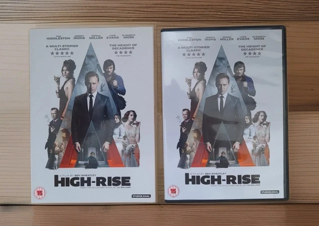 BEN WHEATLEY - High-rise DVD - Tom Hiddleston 2016 Dystopian Sci-Fi Drama Movie £3.99 - PicClick UK