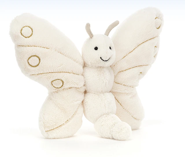 JELLYCAT GLISTENING WINTER Butterfly (retired) - BNWT £140.00 - PicClick UK