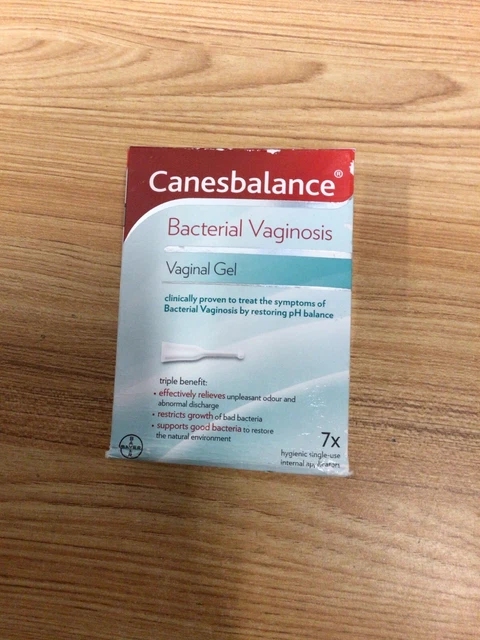 CANESBALANCE BACTERIAL VAGINOSIS Vaginal Singleuse Gel, Pack of 7 £11.00 - PicClick UK