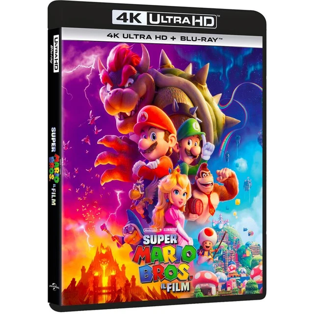 SUPER MARIO BROS - The Movie (4K Ultra HD + Blu-Ray) (Blu-ray) £57.37 ...