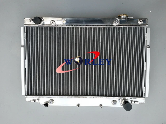 2ROW ALUMINUM RADIATOR for Land cruiser 80 Series FZJ80 4.5 L6 1992 ...