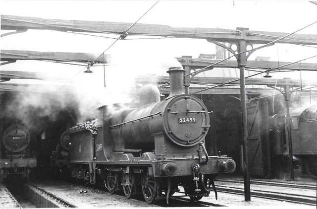 RAILWAY PHOTO LMS 3F 52499 Workington Shed 1953 Furness Pettigrew 0-6-0 ...