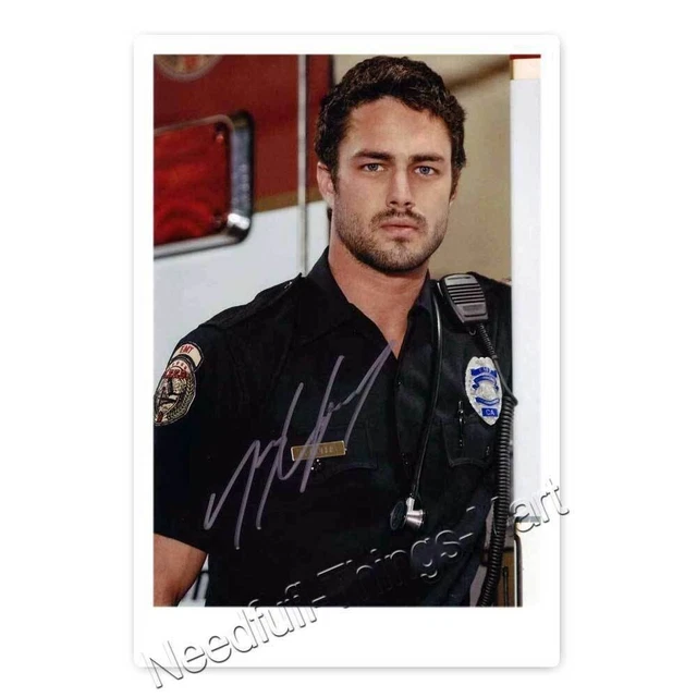 TAYLOR KINNEY AKA Kelly Severide from Chicago Fire - Autograph Photo ...