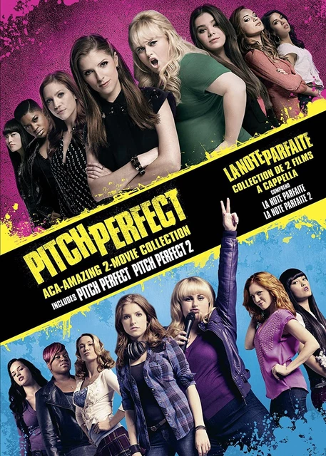 PITCH PERFECT & Pitch Perfect 2 (2-DVD Set, Region 1) Very Good ...