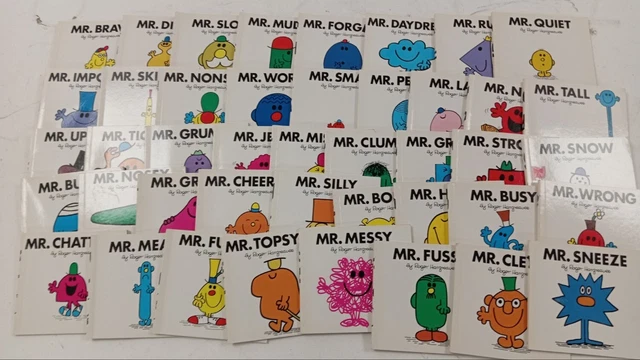 MR MEN BOOK Bundle Job Lot Roger Hargreaves Children's Books ...