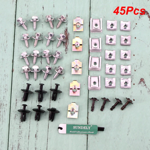 UNDERTRAY CLIPS SCREW Engine Under Cover Tray Splash Guard Shield For ...