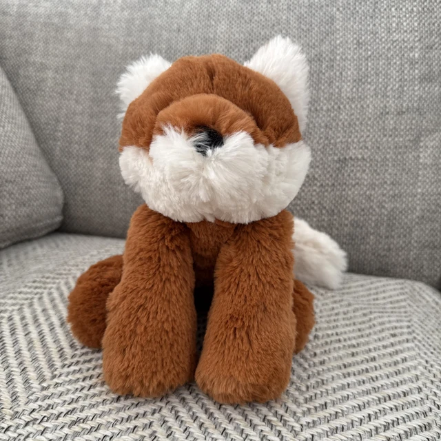 BNWT! 100% GENUINE Jellycat Medium Smudge Fox & Complimentary Hangtag ...