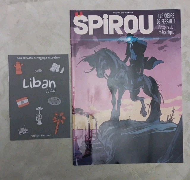 SPIROU MAGAZINE N°4434 + supplément carnet de voyage au Liban EUR 2,90 ...